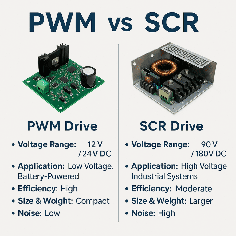 PWM vs SCR Drives: Key Differences Explained - Ameronics